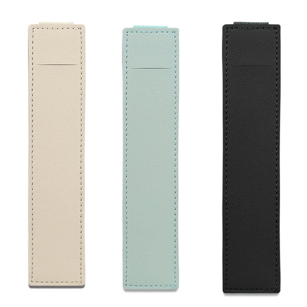 3Pcs Leather Pen Holder With Elastic Strap Adjustable Elastic Bands Pen ...