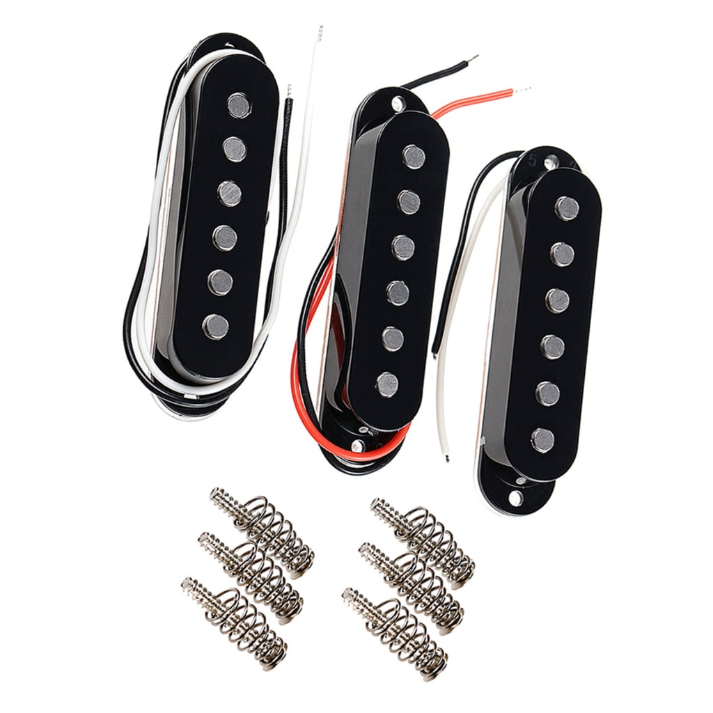3Pcs Electric Guitar Neck/Middle/Bridge Pickups Single Coil Guitar ...