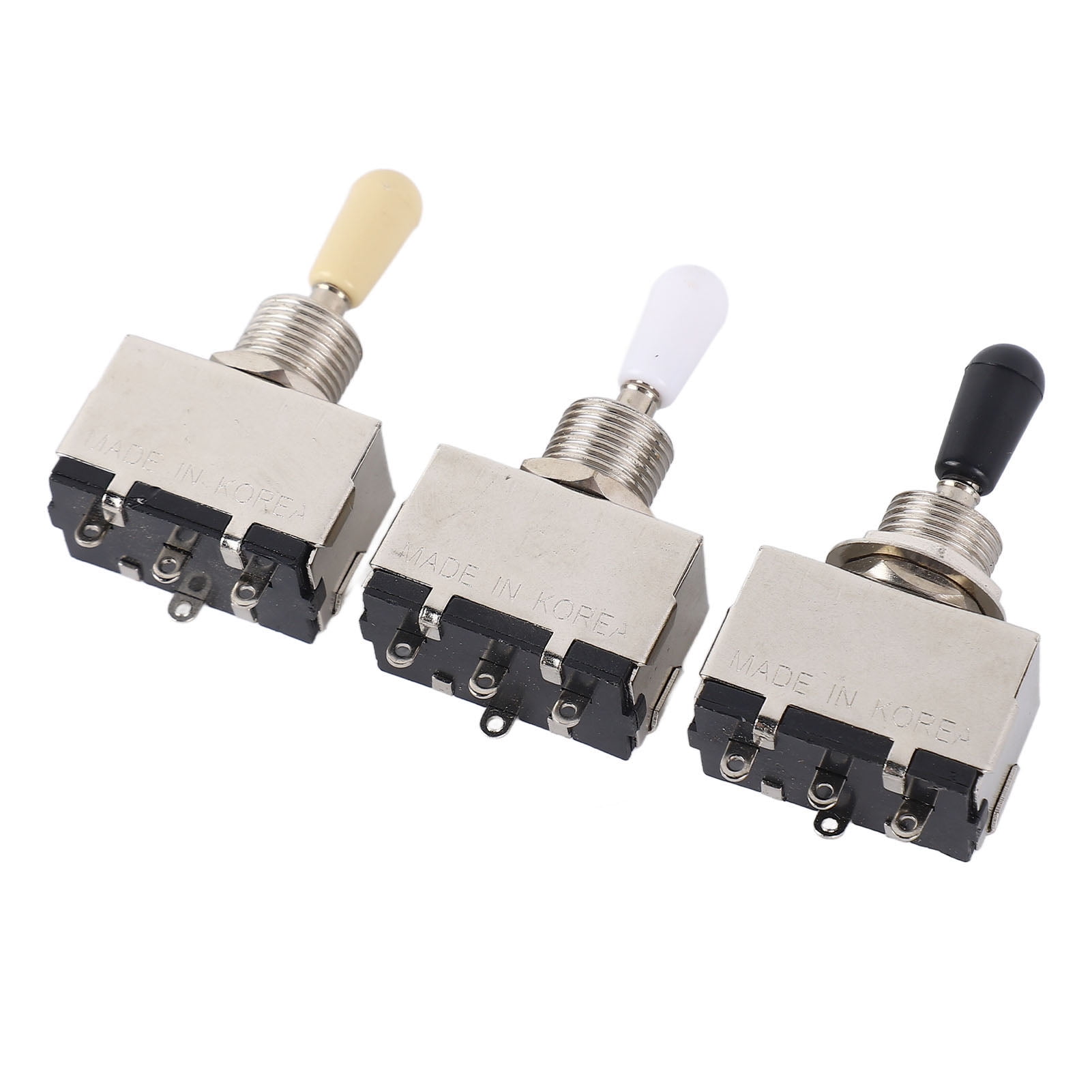 3Pcs Electric Guitar Toggle Switch 3 Way Voice Changeover Shifter ...