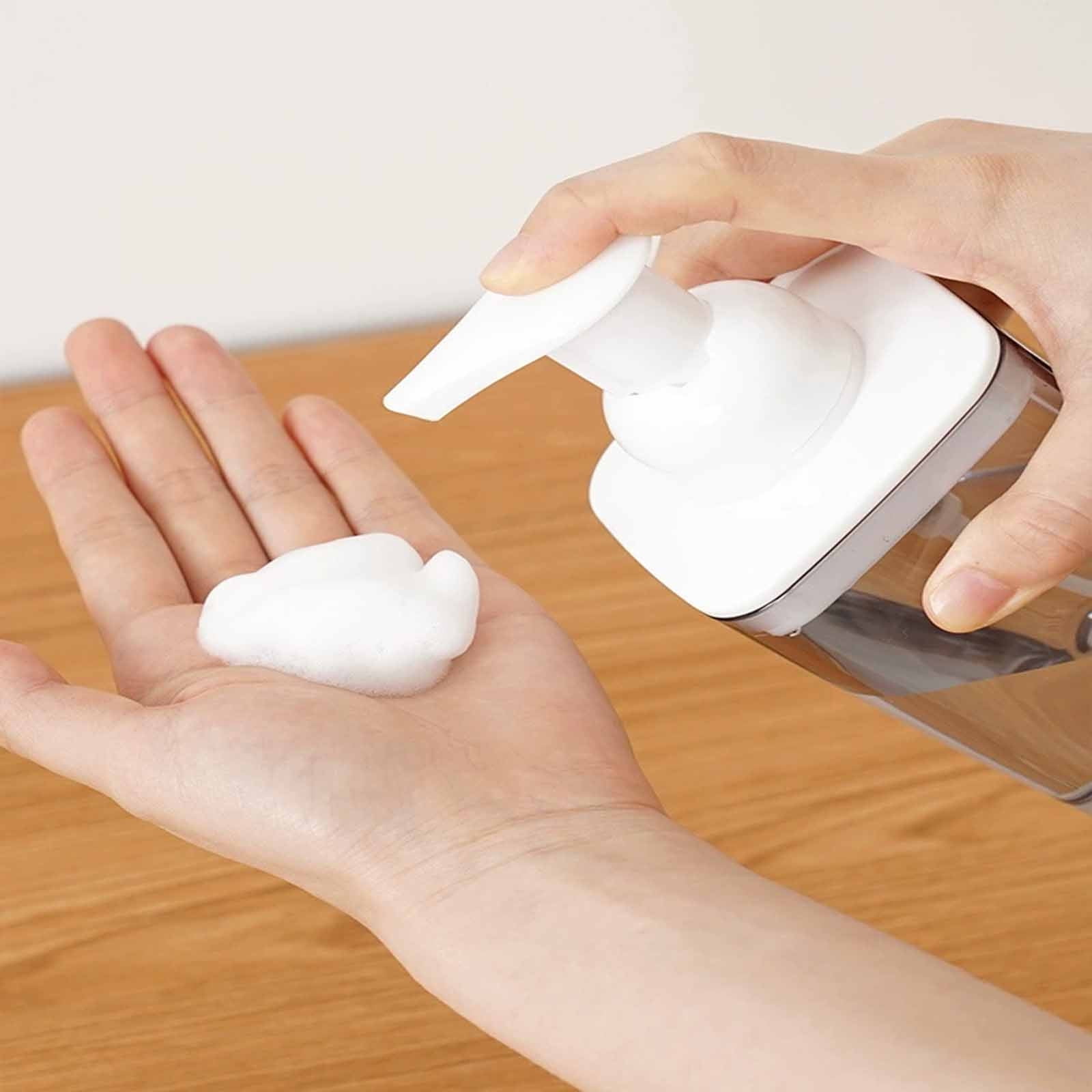 3Pcs Facial Cleanser Foam Pump Bottle Travel Mousse Foam Soap Dispenser ...
