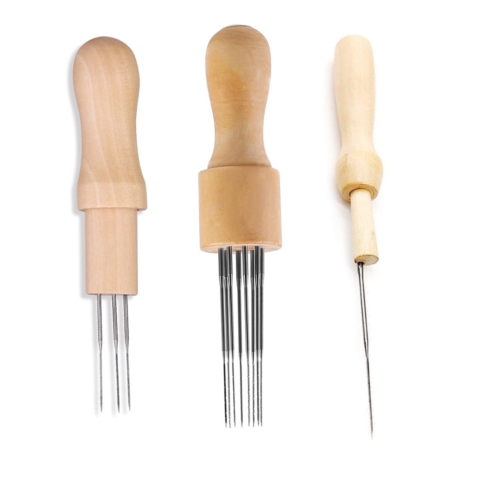 3Pcs Felting Needle with 1, 3,8 Needles Tool Each one,Craft Wool Felt ...