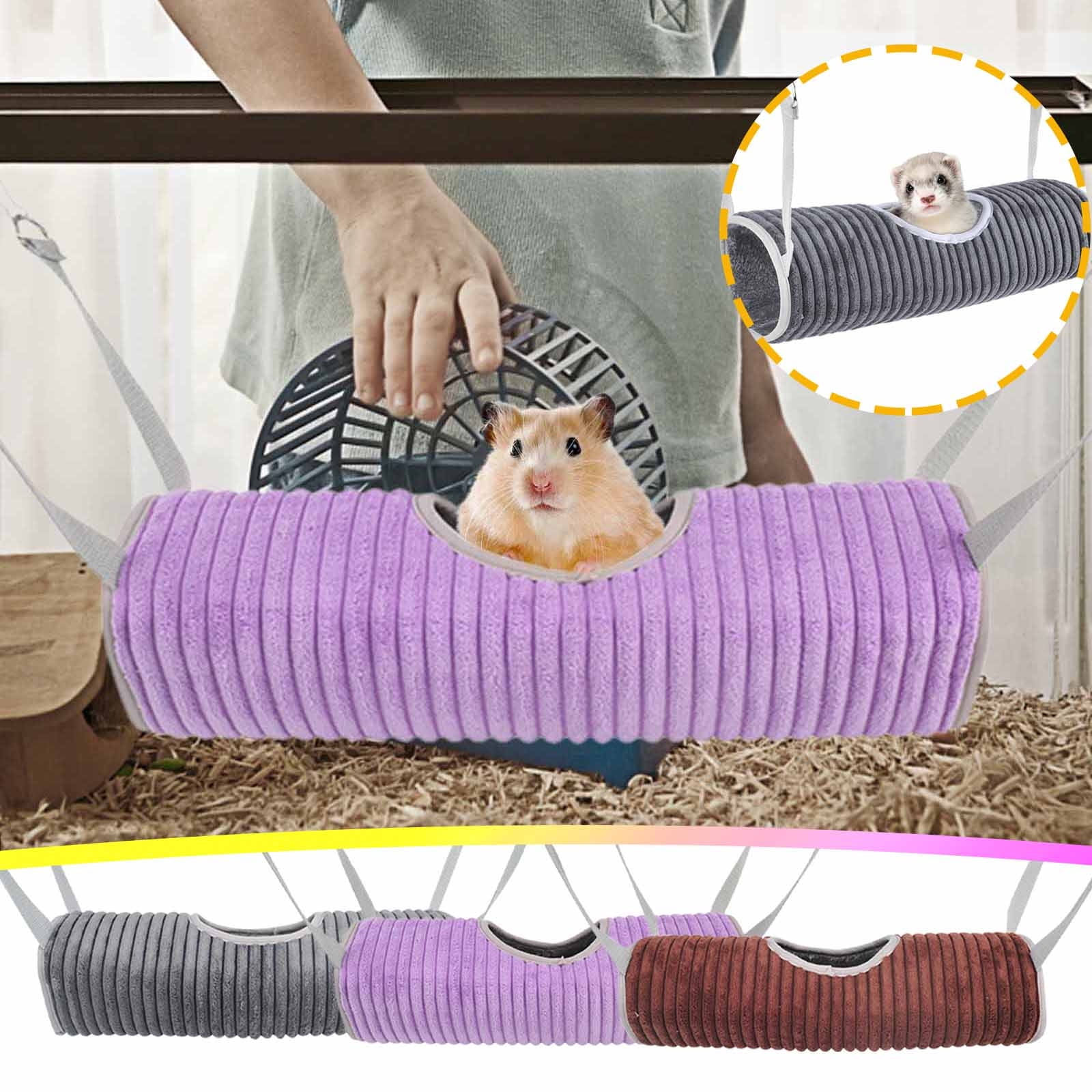 3Pcs Ferret Hammock Bed Yannianjz Pet Sleeping Bag, Insulated Hanging ...