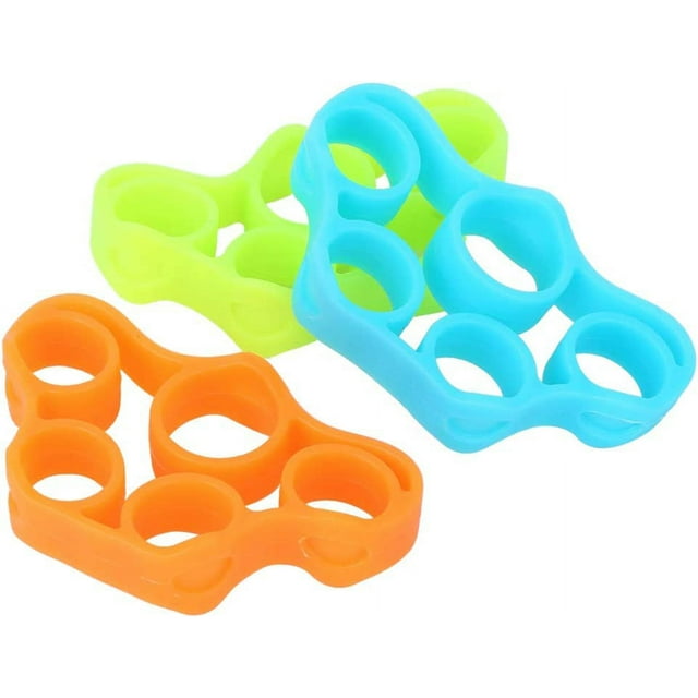 3Pcs Finger Hand Exerciser New Material Forearm Grip Workout Hand ...