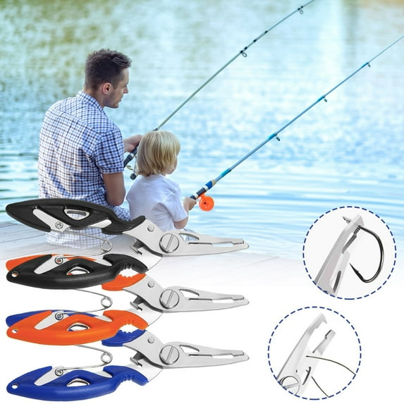 3Pcs Fishing Pliers Under $5! Yannianjz Multi-Function Elbow Fishing ...