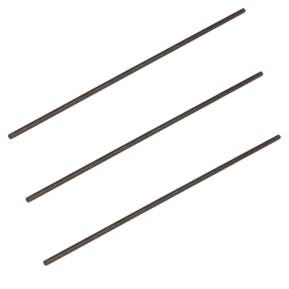 3Pcs Fishing Rod Repair Kit Carbon Fiber Sticks 1-5.5Mm*10Cm For Broken ...