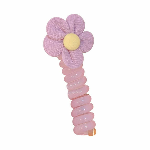3Pcs Flower Hair Band Yannianjz Flower Hair Ring Head Rope,girlsCute ...