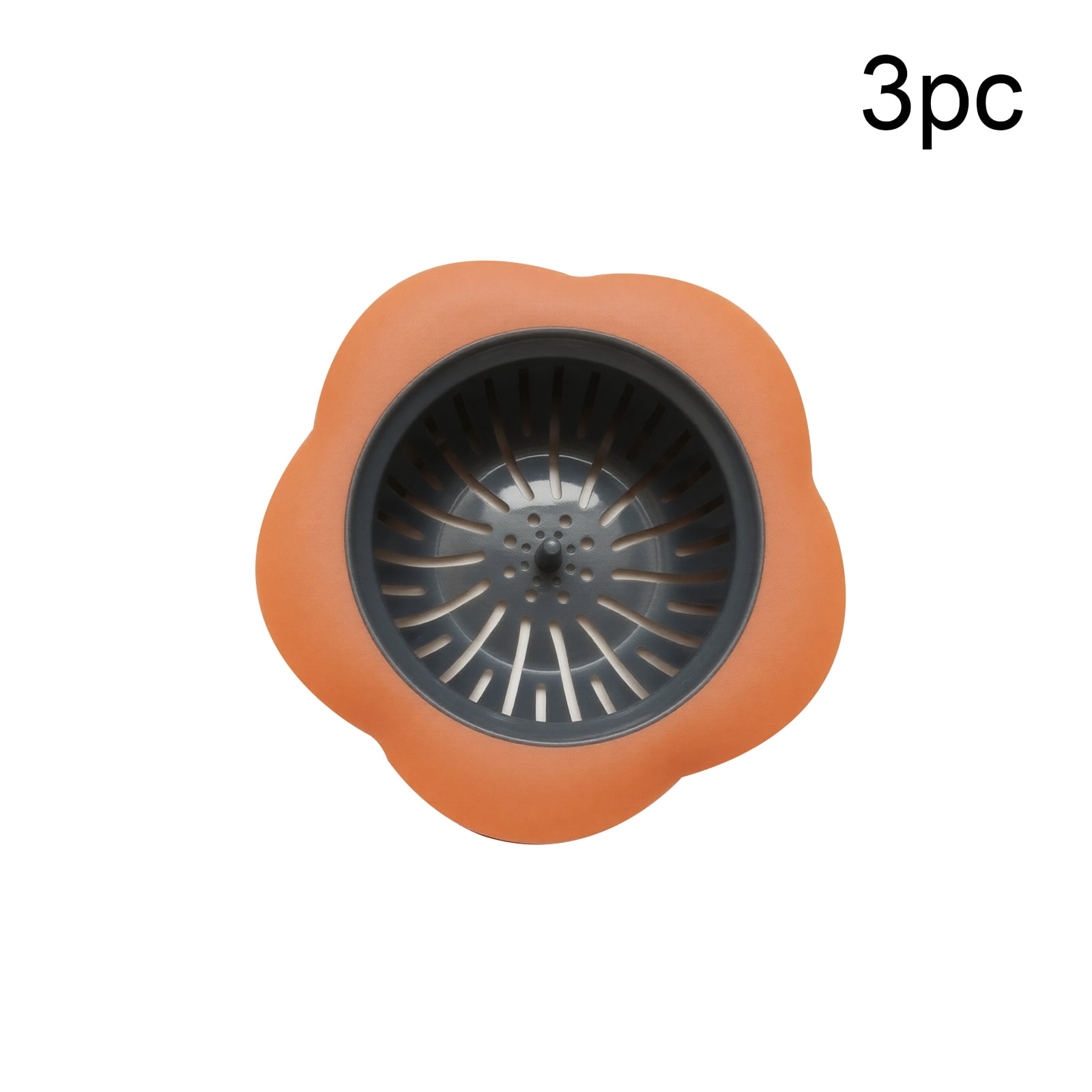 3Pcs Flower Shaped Sink Strainer,Kitchen Sink Drain Filter Mesh Basket ...