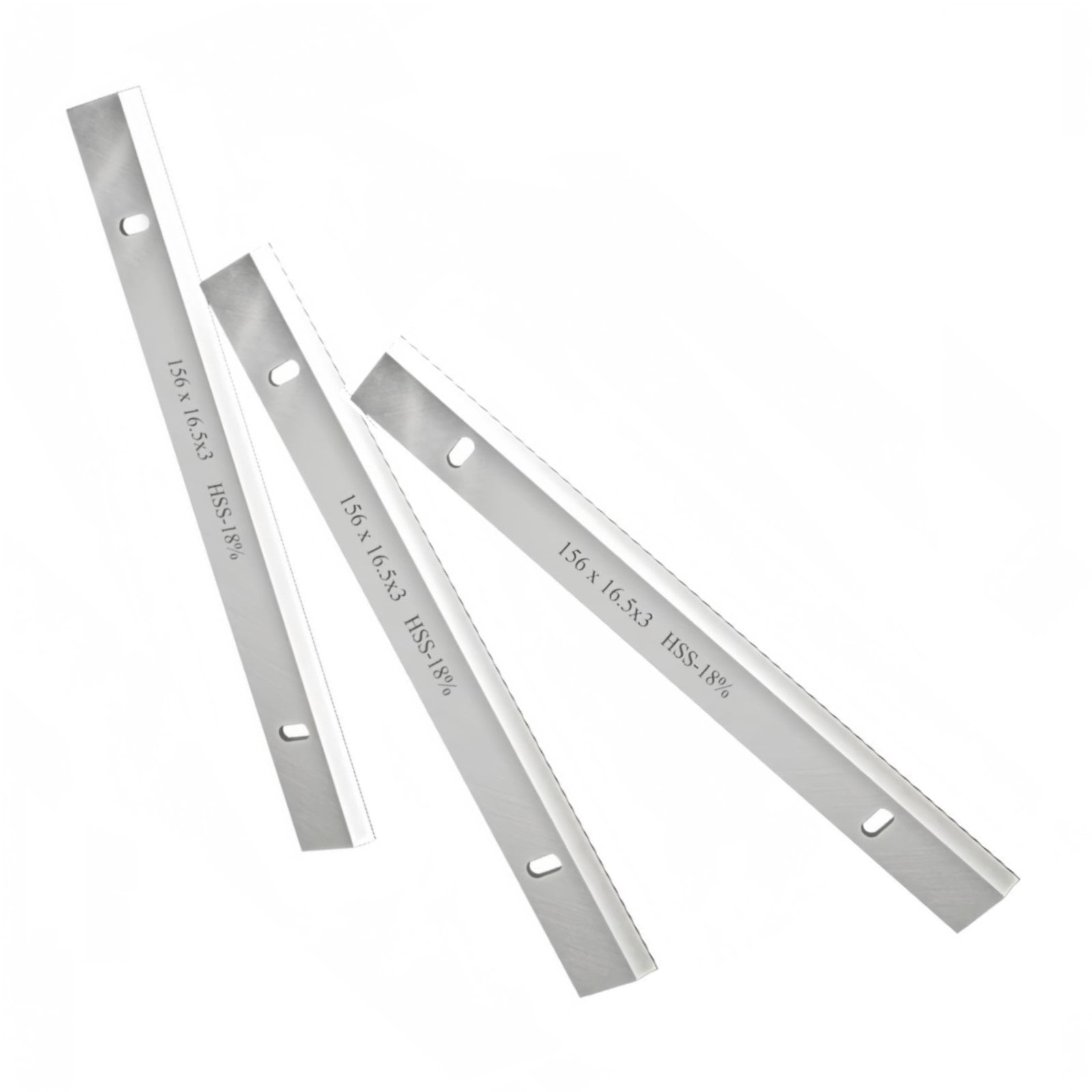 3Pcs HSS 156x16.3x3mm Thick Planer Blade, Wood Planer Knife for ...