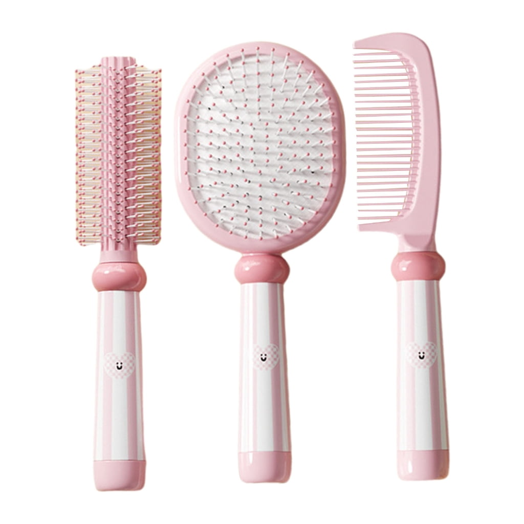 3Pcs Hair Styling Tools Set Hair Brush Set with Detangling Hair Brush ...