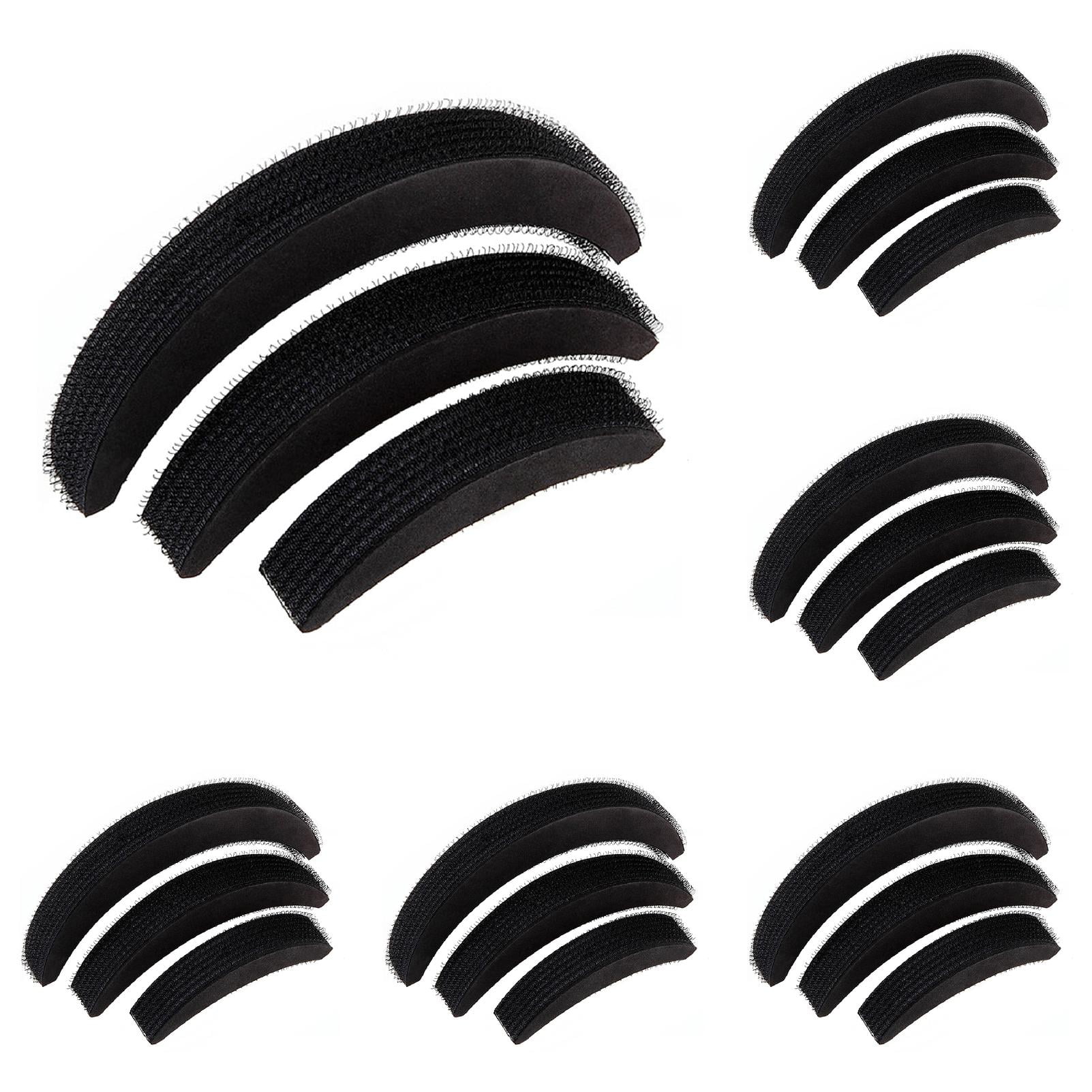 3Pcs Hair Volume Increase Puff Sponge Pad Bump Up Insert Base DIY Updo ...