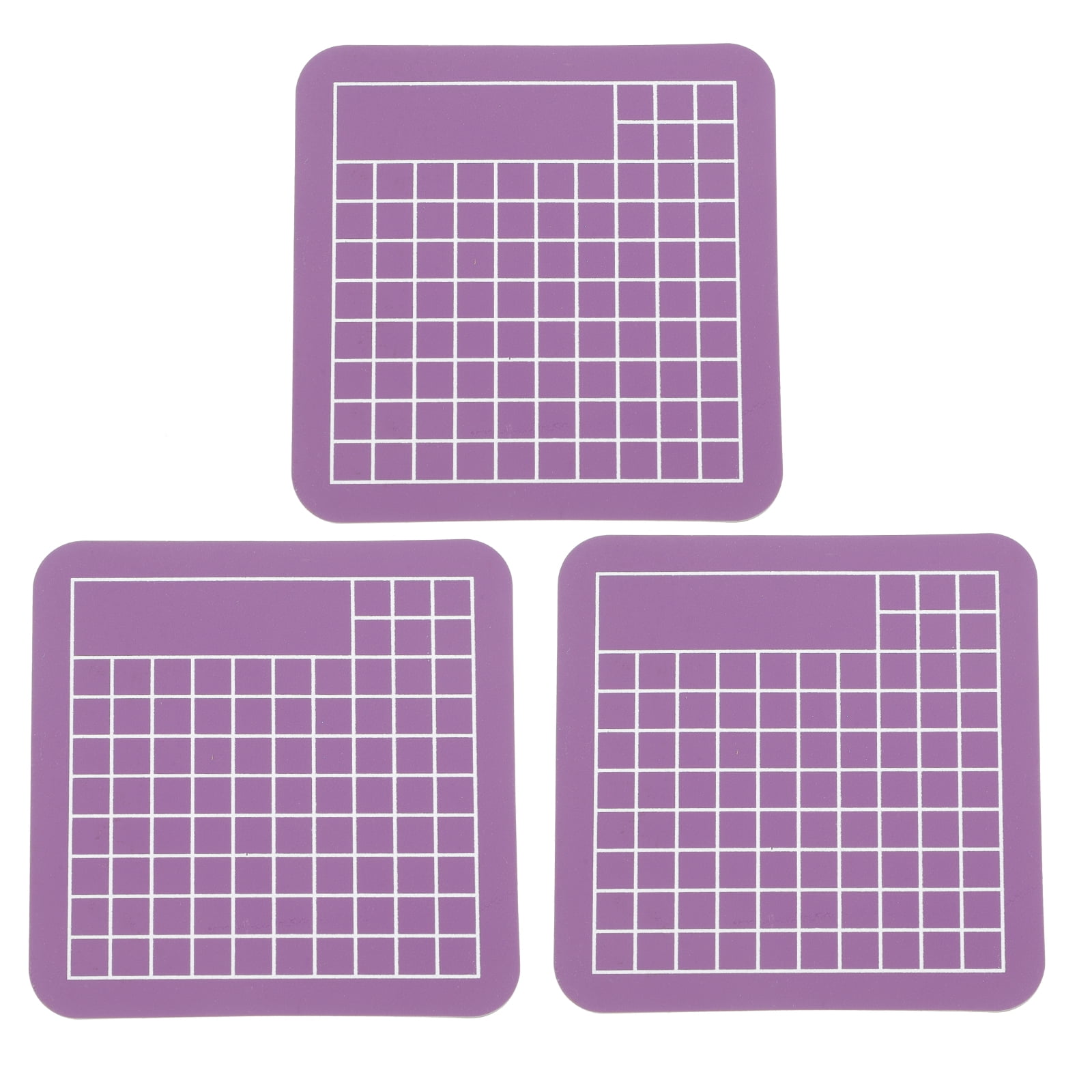 3Pcs Handcraft DIY Mats Plastic Cutting Mat Non-skid Cutting Craft Mats ...