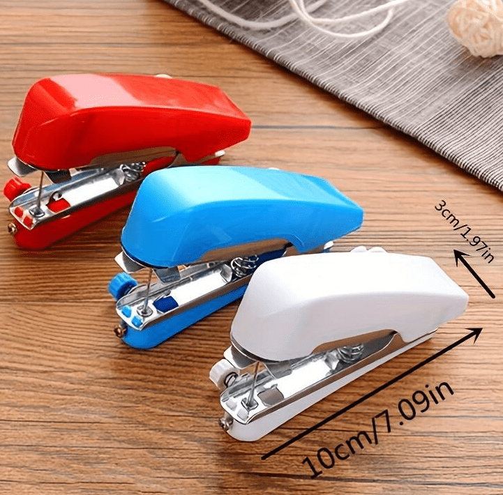 3Pcs Handheld Sewing Machine Mini Hand Sewing Machine Portable Electric ...