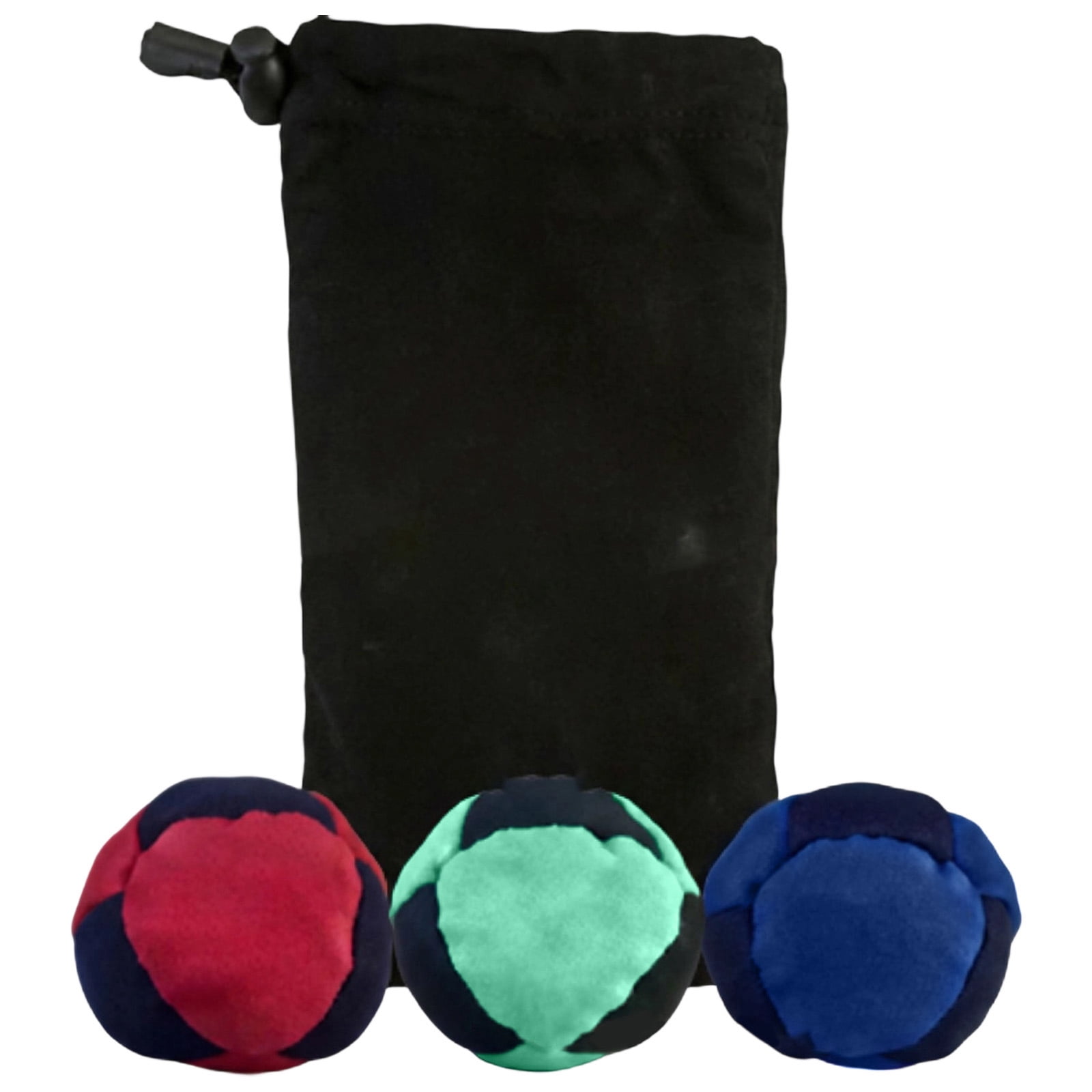 3Pcs Handmade Hacky Sack with Pouch, Guatemalan Handmade Unique Pattern ...