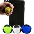 3Pcs Handmade Hacky Sack with Pouch, Guatemalan Handmade Unique Pattern ...