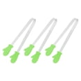 3Pcs Heat Resistant Kitchen Tongs With Ergonomic Handle BBQ Bread Ice ...