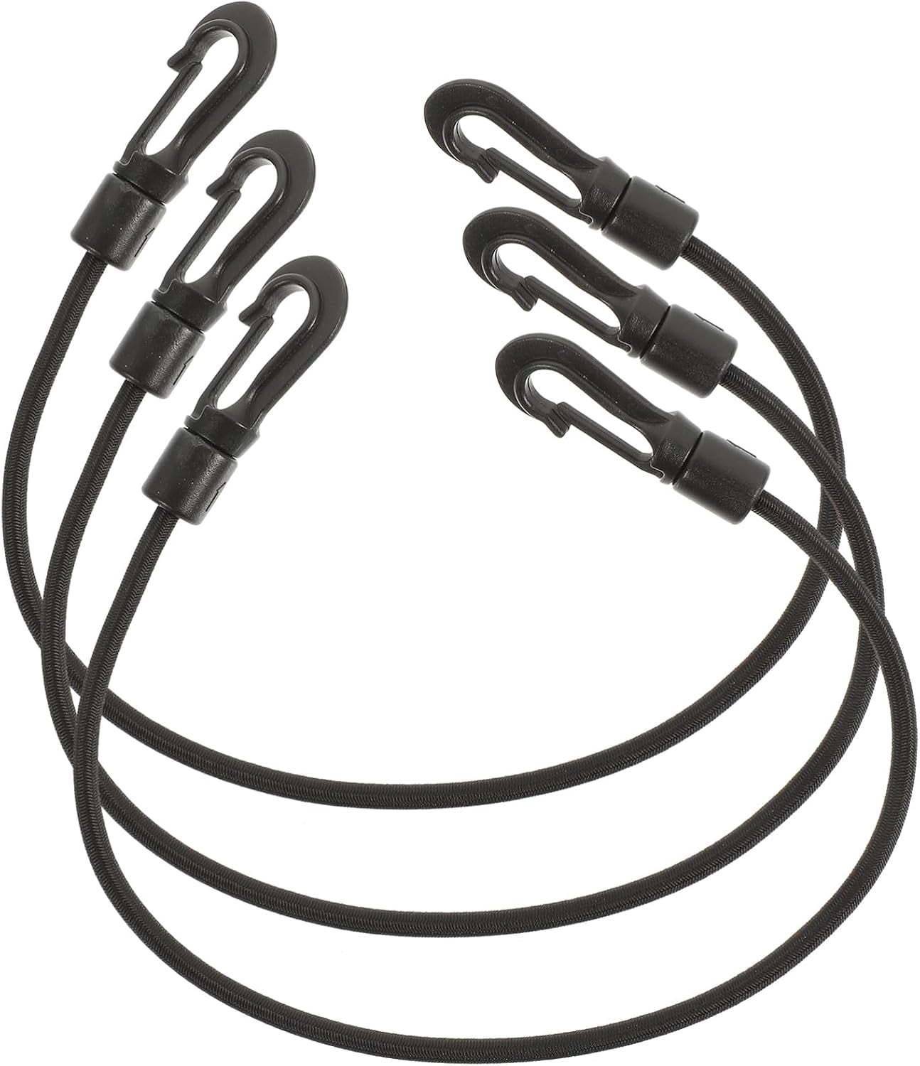 3Pcs Heavy Duty Elastic Hook Line Dock Rope for Kayak Paddle Holder ...