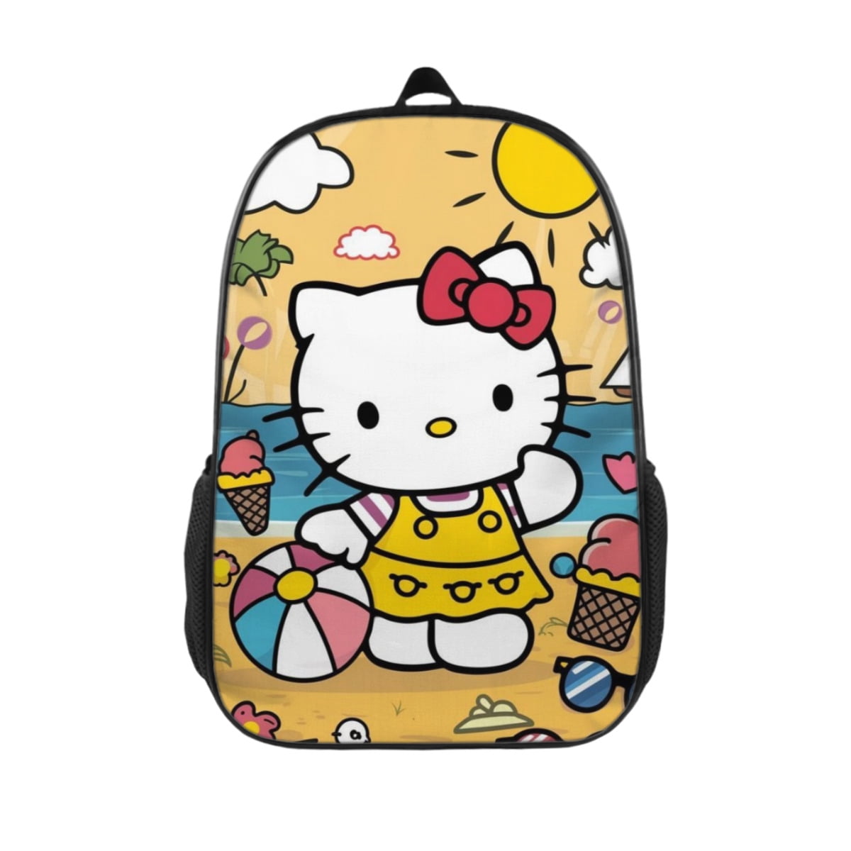 3Pcs Hello Kitty Backpack Large Capacity Multifunctional Cute Hello ...