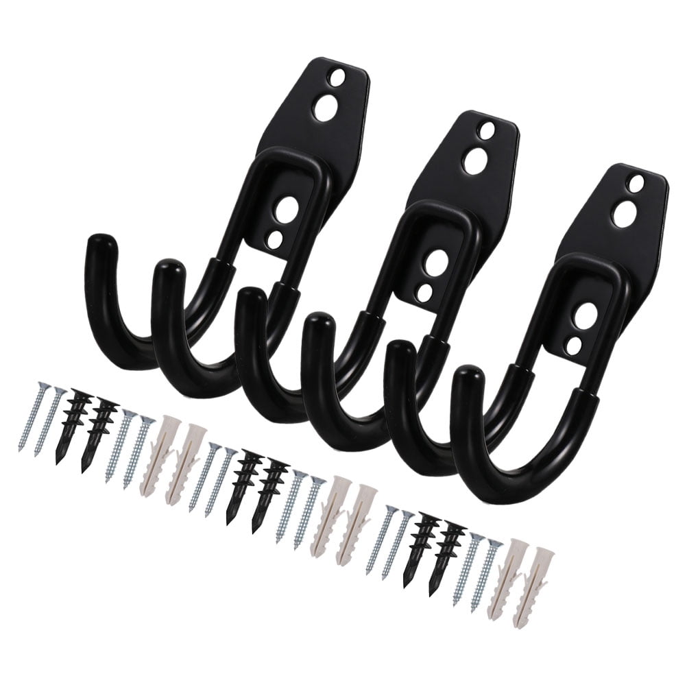 3Pcs Hose Hanger Wall-mount Hose Holder Support Carrier Metal Hose ...