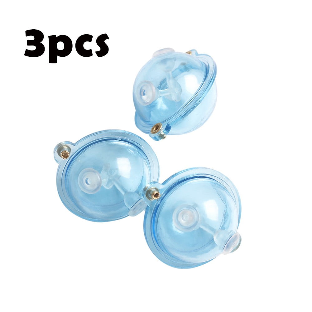3Pcs In-Line Bubble Float Fishing Hollow Balls Floats Slide Bubbles ...