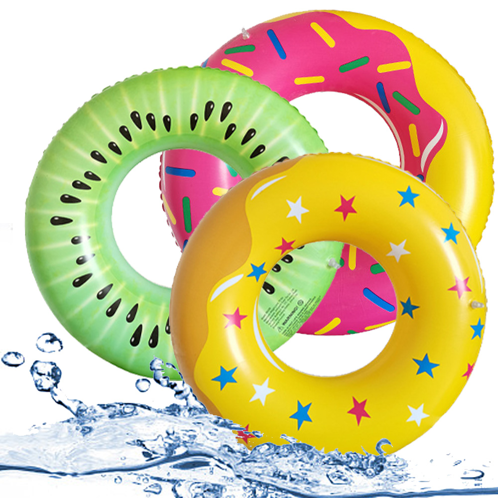 3Pcs Inflatable Pool Floats For Kids Adults, Funny Swim Rings For ...