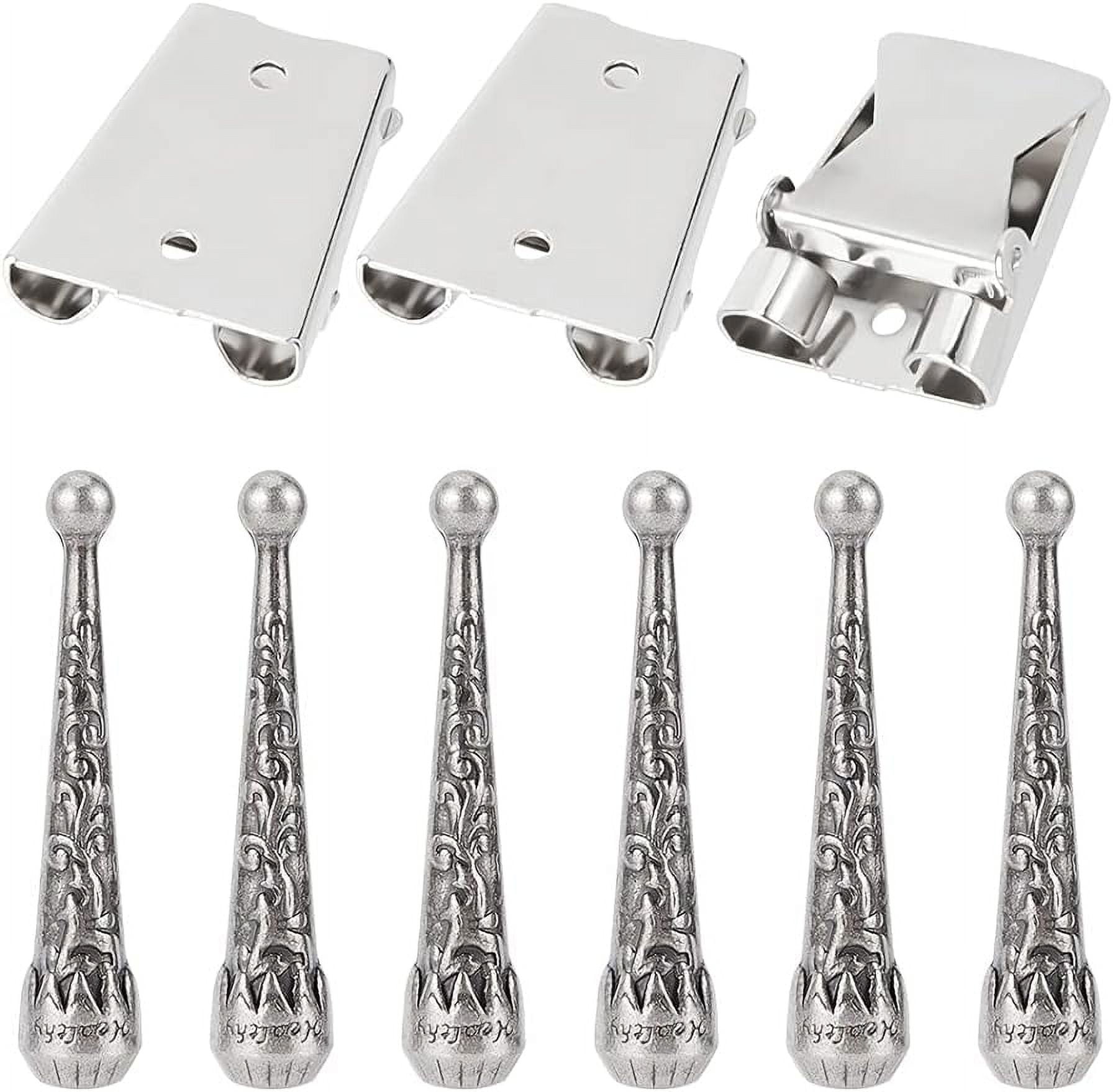 3Pcs Iron Bolo Tie Slide Clasp with 6Pcs Alloy Cord End Bolo Tie End ...