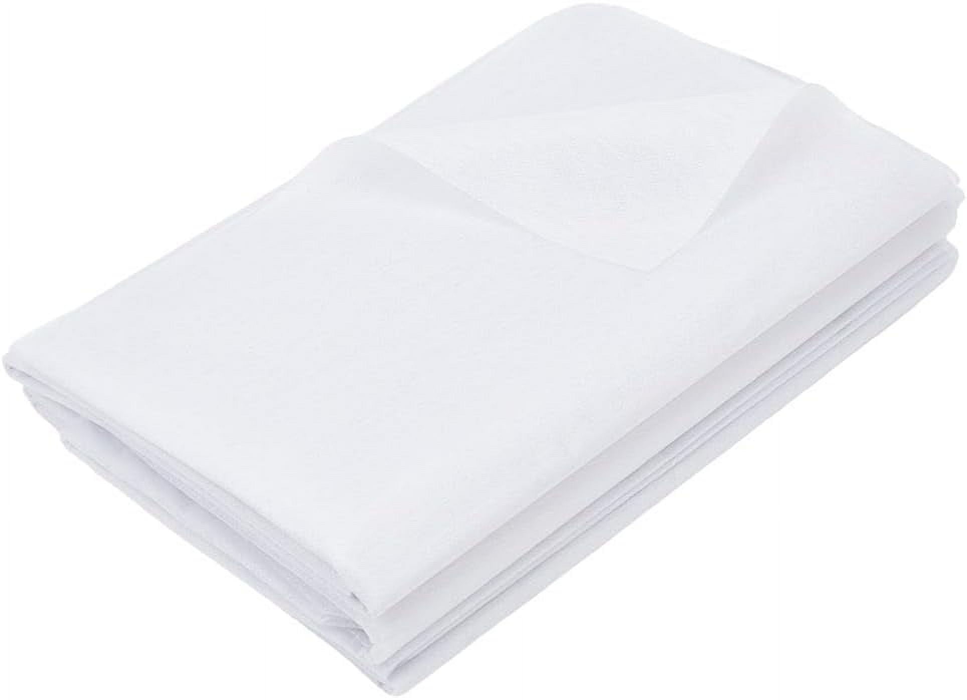 3Pcs Iron on Non-Woven White Fusible Interfacing Fabric Single Sided ...