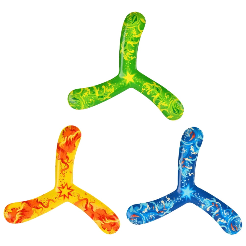 3Pcs Kids Boomerang Toy Kids Boomerang Toy Kids Throw And Catch Toy ...