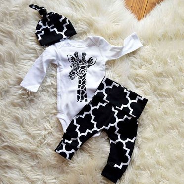 Fashion Newborn Kids Baby Boys Tops T-shirt Camo Pants 2PCS Outfits Set Clothes 0-5Years ...