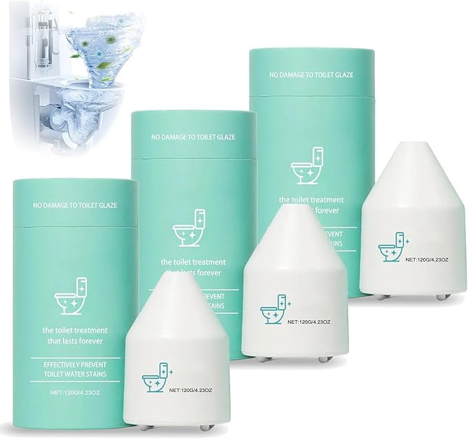 3Pcs Krazy Clean Pro Toilet Cleaner 2025 New Bowl Cleaning Leaving Your ...