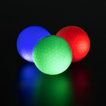 GoBright Blue LED Light Up Golf Balls - Ultra Bright Glow In the Dark ...