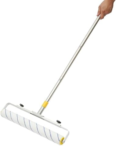 3Pcs Large Paint Roller Kit,14"-24" Adjustable Roller Frame,Ergonomic ...