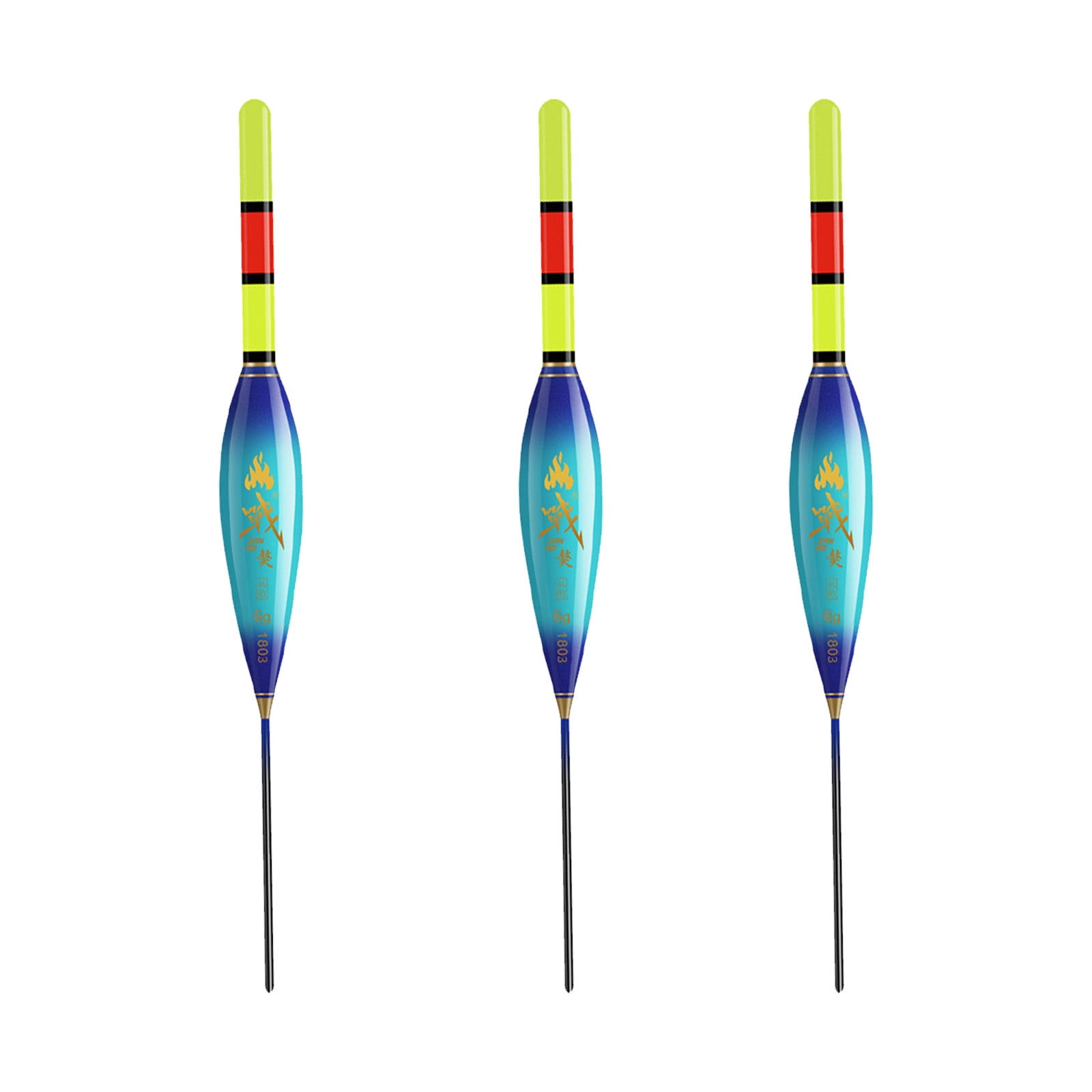3Pcs Lighted Slip Bobbers Fishing Float Highly Sensitive Fishing ...