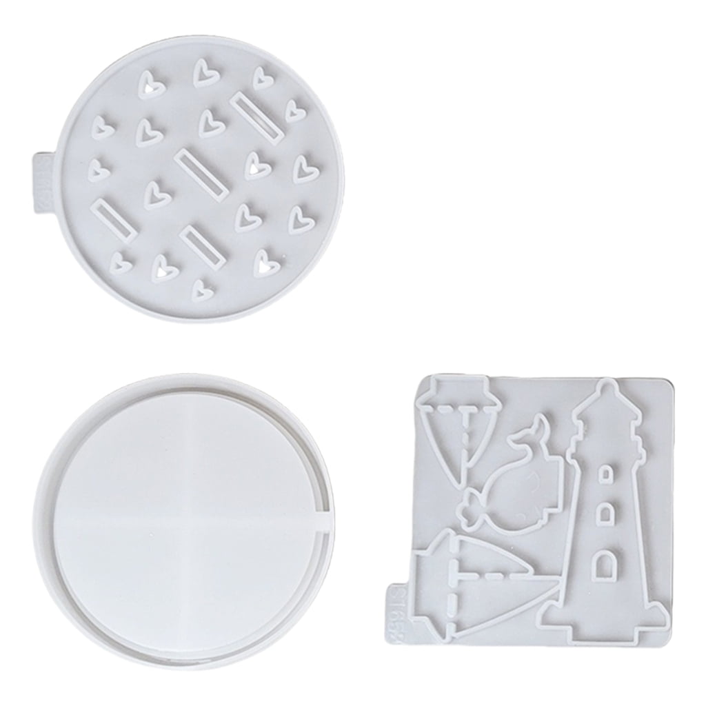3Pcs Lighthouse Silicone Molds for Candle Soap Night Light Decoration ...