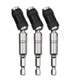 3Pcs Magnetic Pivot Drill Bit Holder, Magnetic Swiveling Bit Tip Holder ...