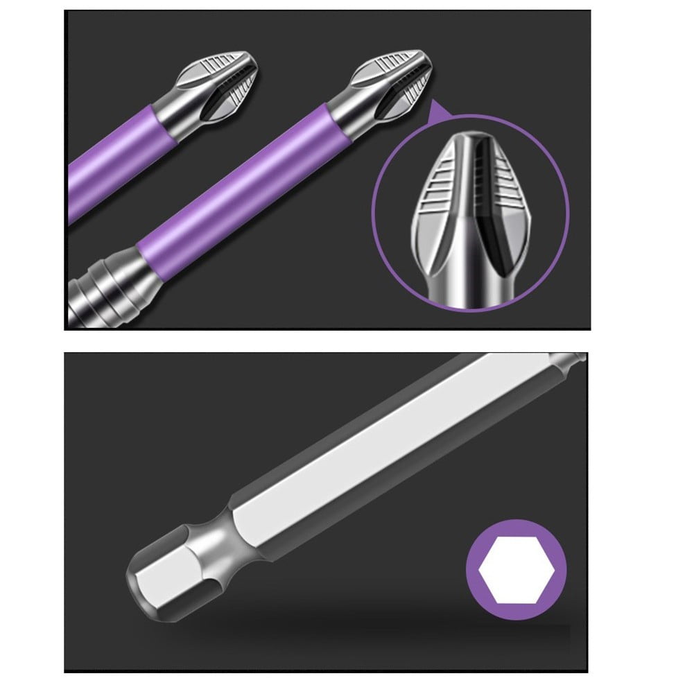 3Pcs Magneticimpact Bits, High Magnetic Cross High Torque Hardness ...
