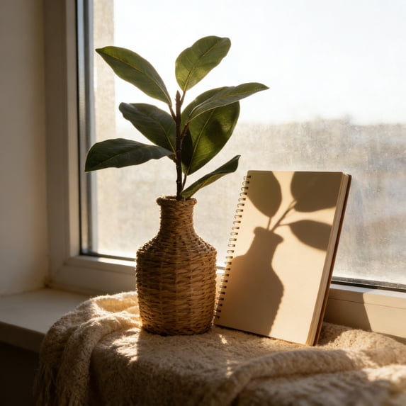 3Pcs Magnolia Leaves Artificial Branches Faux Greenery Stems Fake Leafs ...