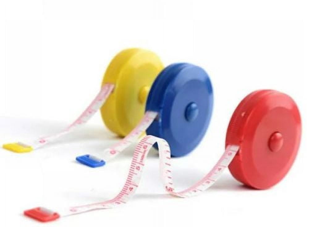 3Pcs Measuring Tape for Body, Retractable 60 Inch Soft Tape Measure ...