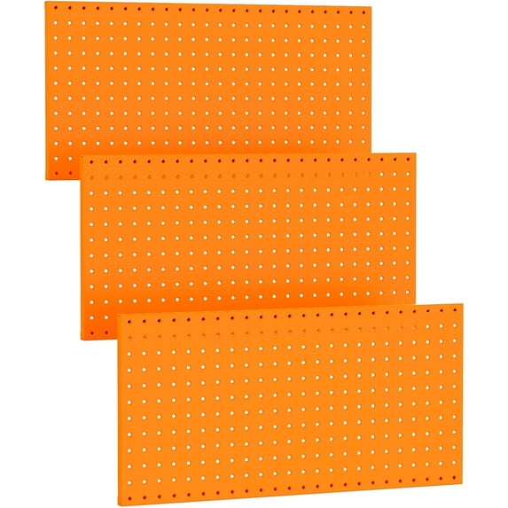 3Pcs Metal Pegboard Panels(12x24 inch) for Wall Garage Tools Storage ...
