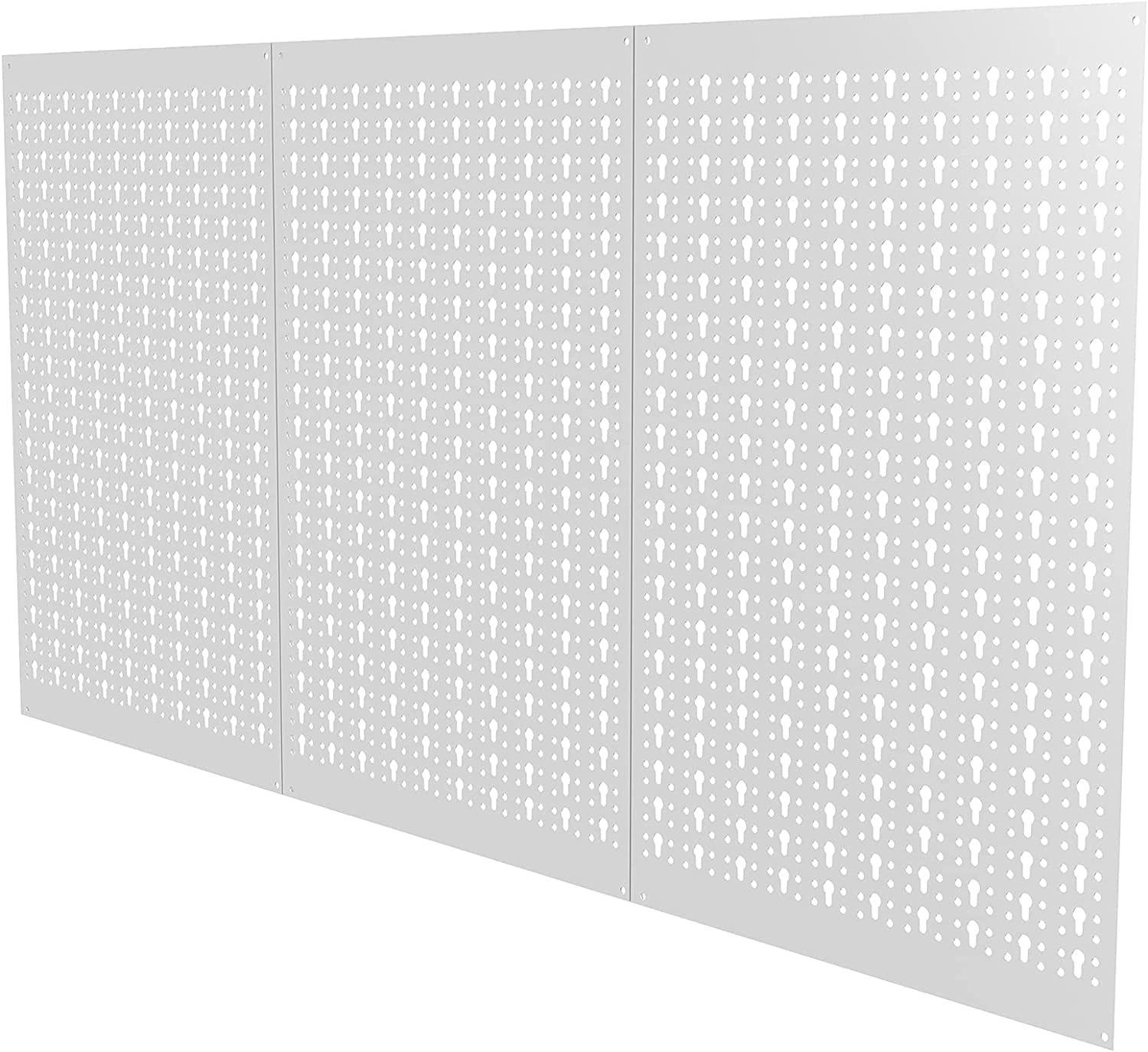 3Pcs Metal Pegboard Panels(16x24 inch) for Wall Garage Utility Tools ...