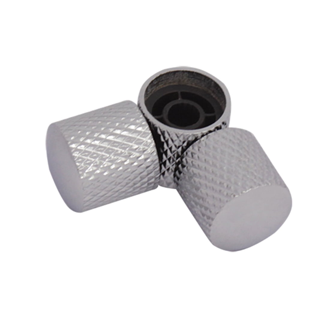 3Pcs Metal Volume knob Electric Guitar Bass Volume Tone Control Knobs ...
