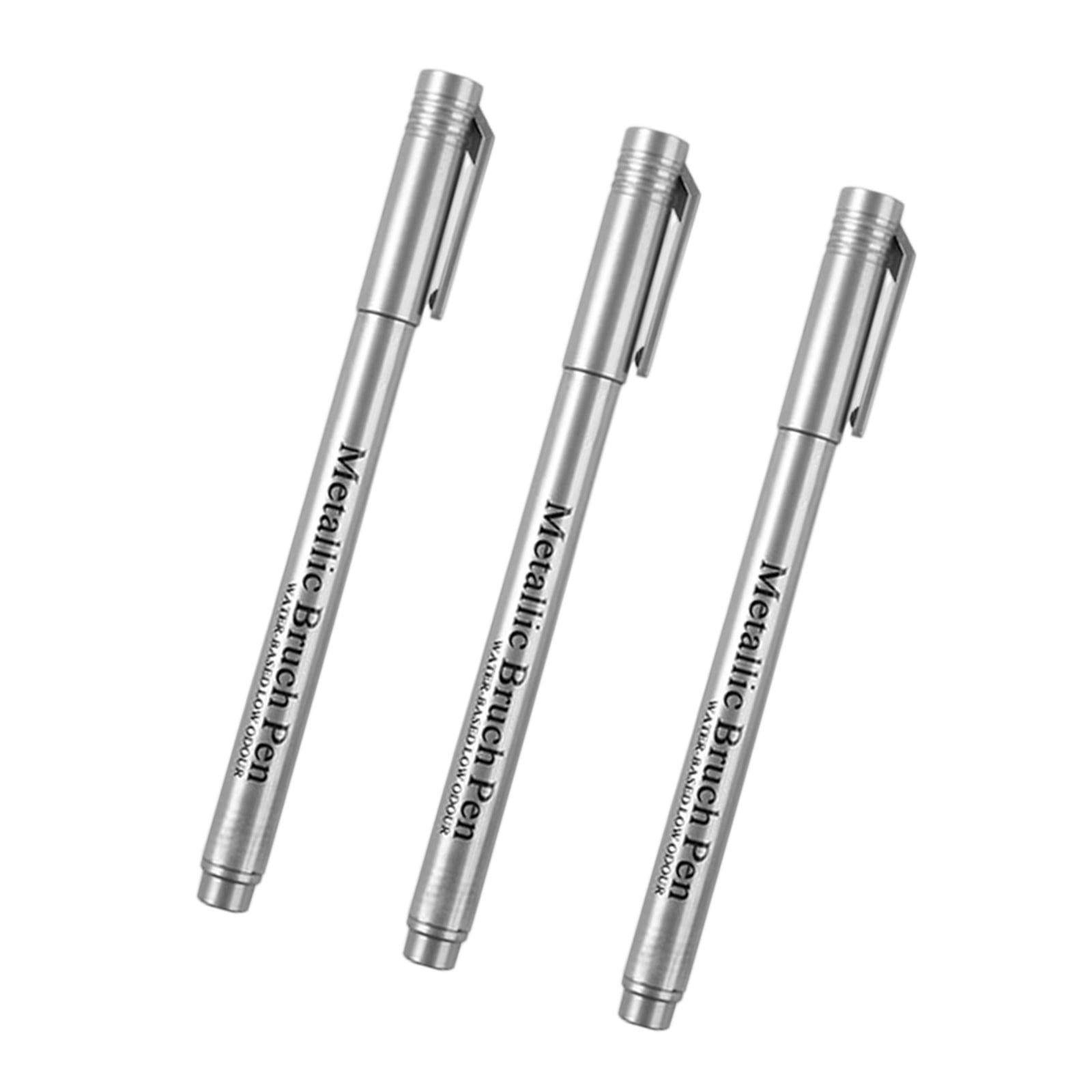 3Pcs Metallic Paint Pen Water Resistant Highlighter Pen Permanent Paint ...