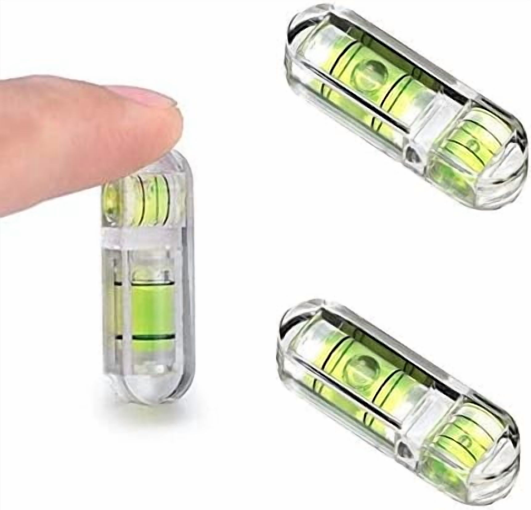 3Pcs Mini Bubble Spirit Levels 30x9mm Spirit Level Bubble Measuring ...