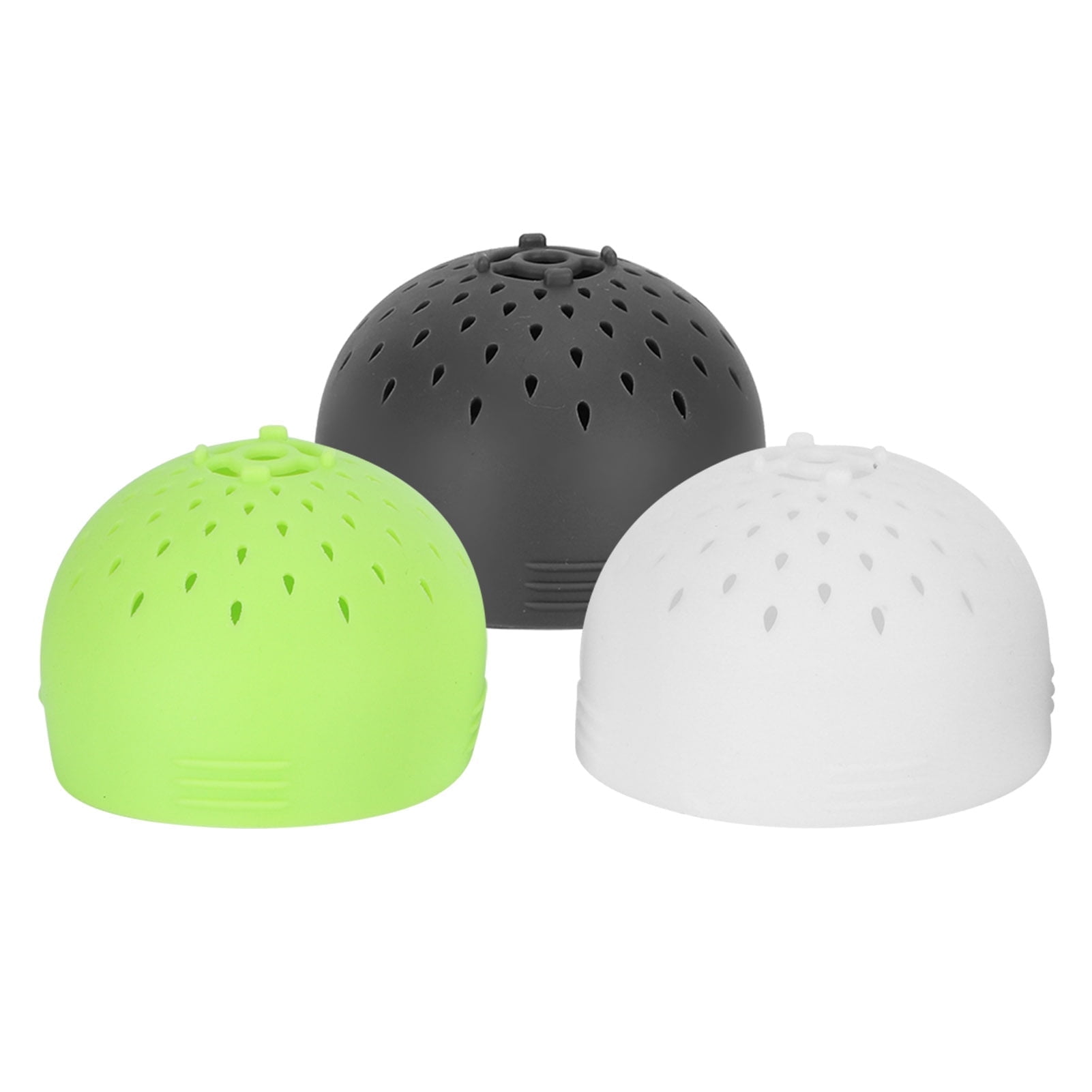 3Pcs Mini Colander Multi-Purpose Silicone Can Filter Cover Strainer ...