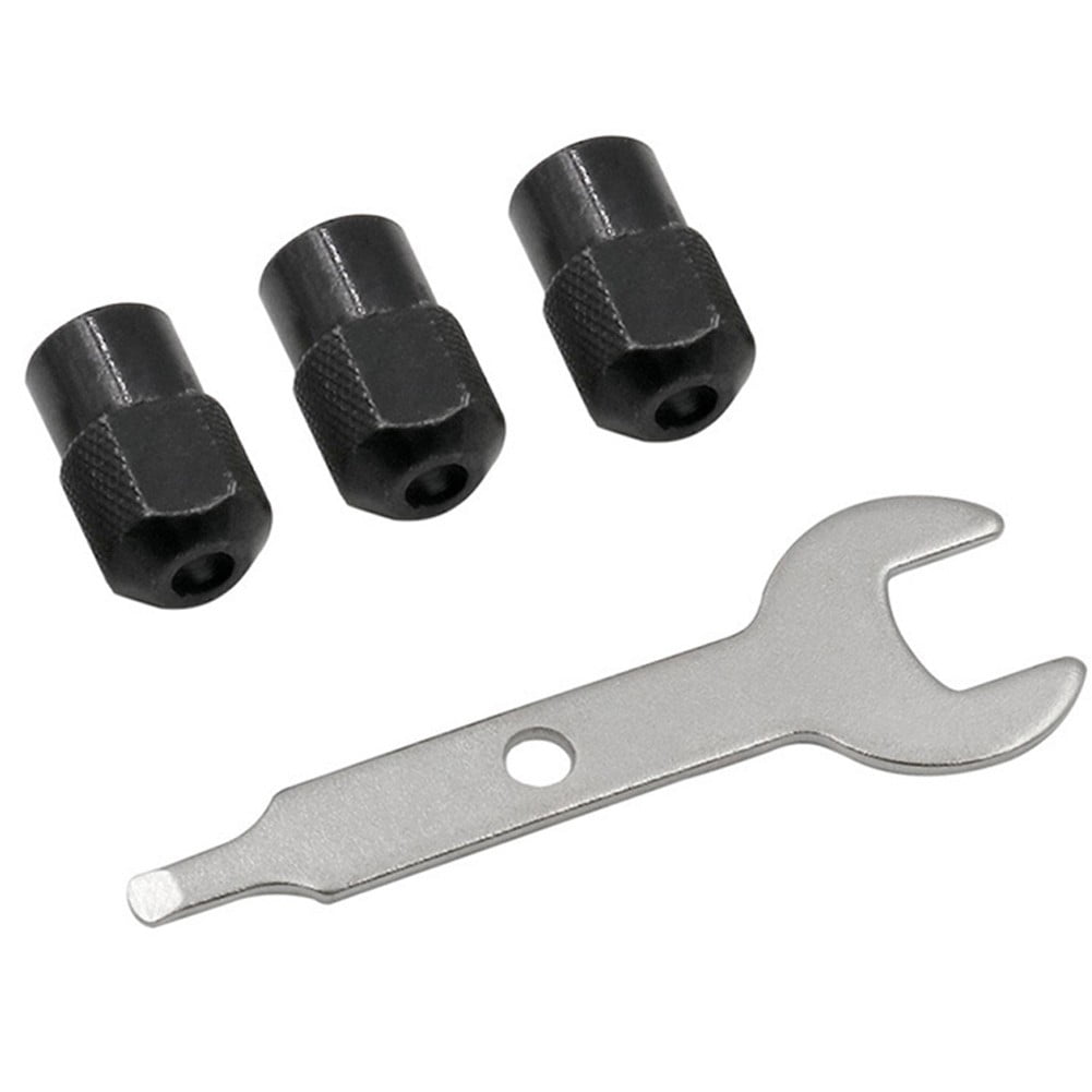 3pcs Mini Drill Chuck M8X0.75mm Chuck Nut Rotary Tool Accessories ...