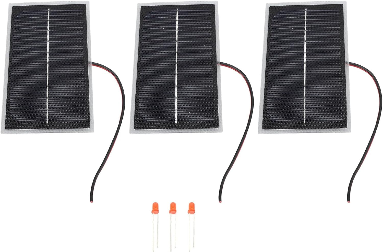 3pcs Mini Solar Panels 4 7x2 8in Monocrystalline Solar Panels Diy