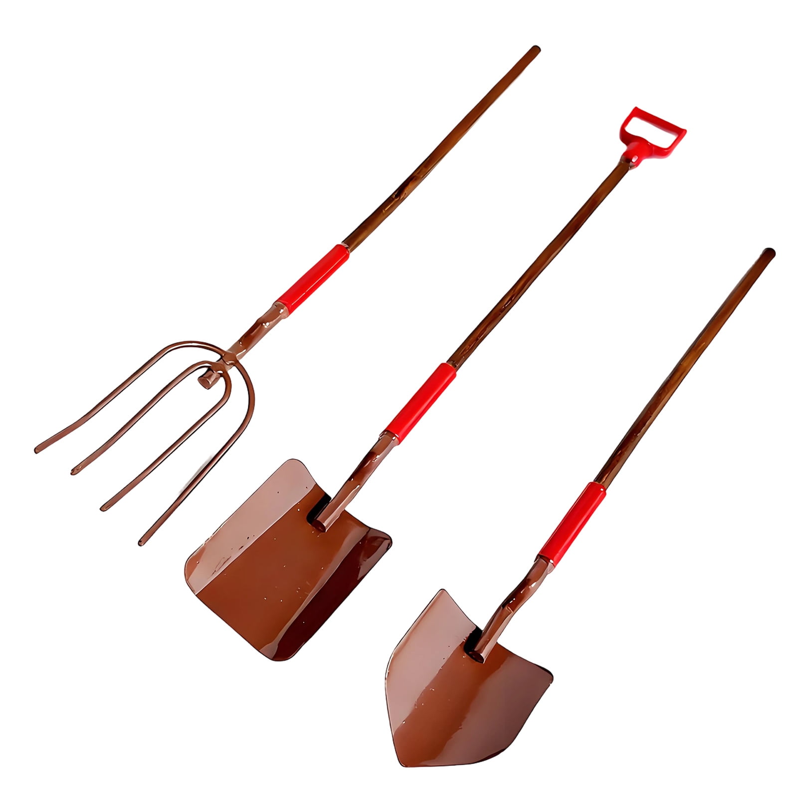 3Pcs Miniature Gardening Tools Model Figurine For Doll House Scene ...