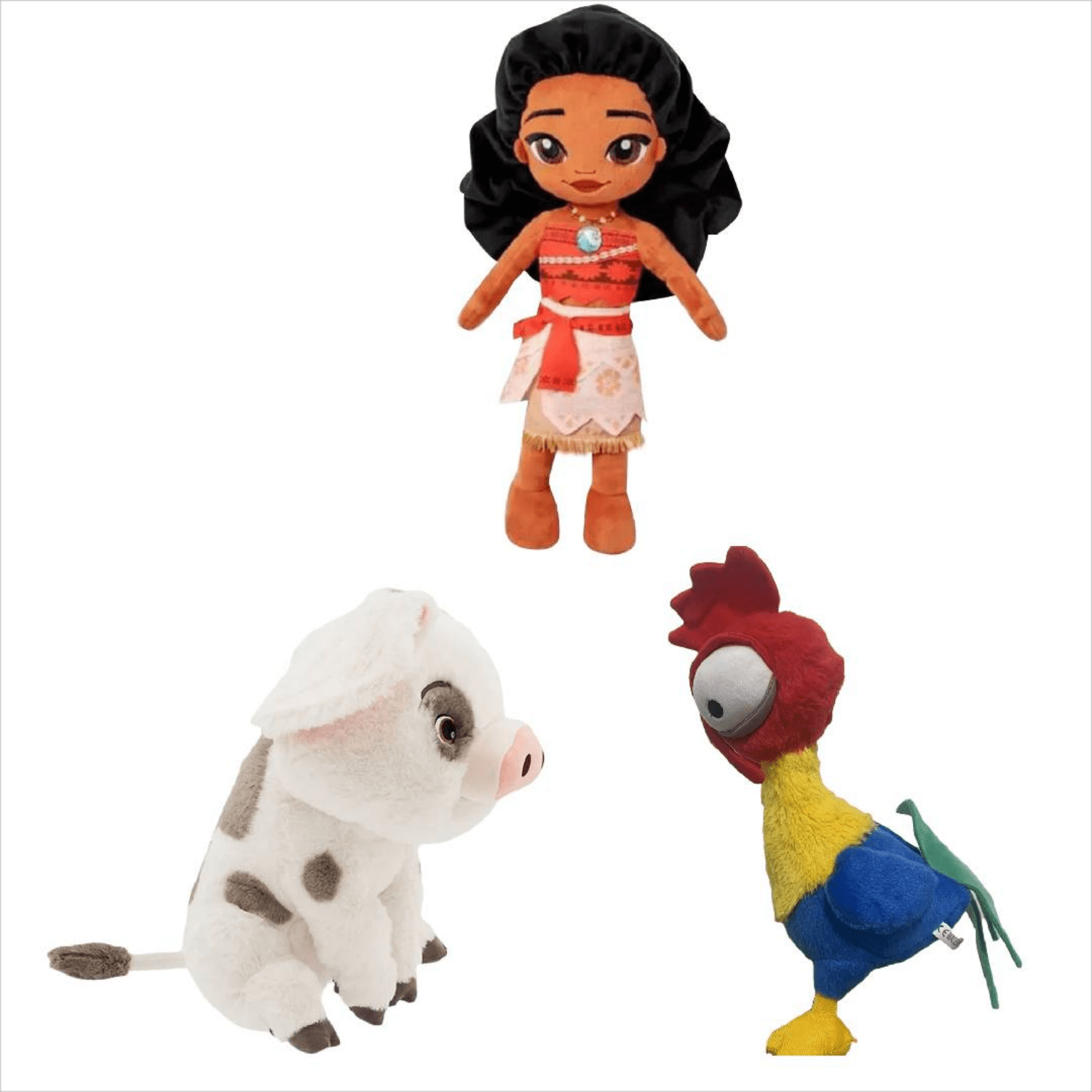 3Pcs Moana 2 Plushies, Cute Moana Heihei Pua Dolls, Moana 2 Movie ...