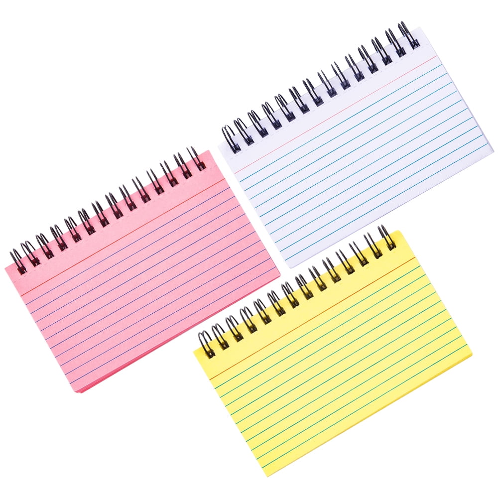 3Pcs Multi-function Writing Pads Portable Office Notepads Students Coil ...