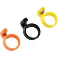 3Pcs Multicolour Plastic Thimble Sewing Ring,Thread Cutter Rings Finger ...