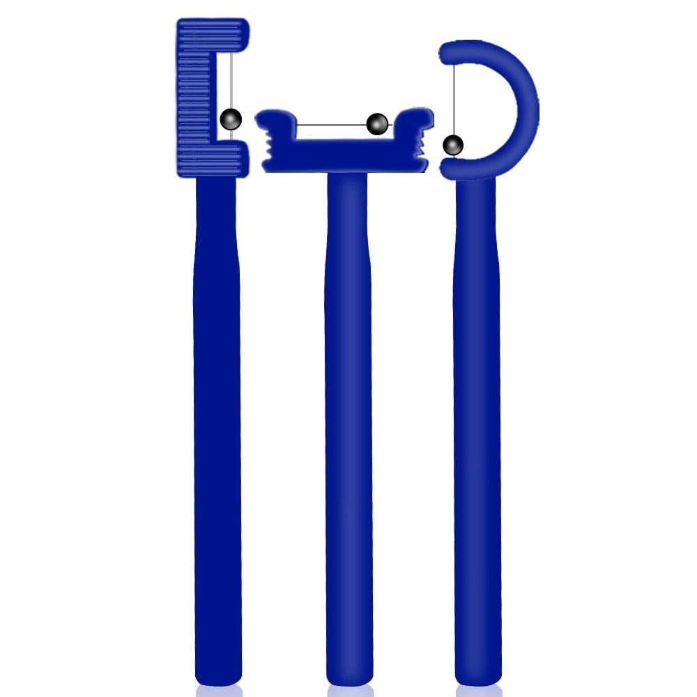3Pcs New Tongue Flexibility Mouth Muscle Retroflection Tongue Tip ...